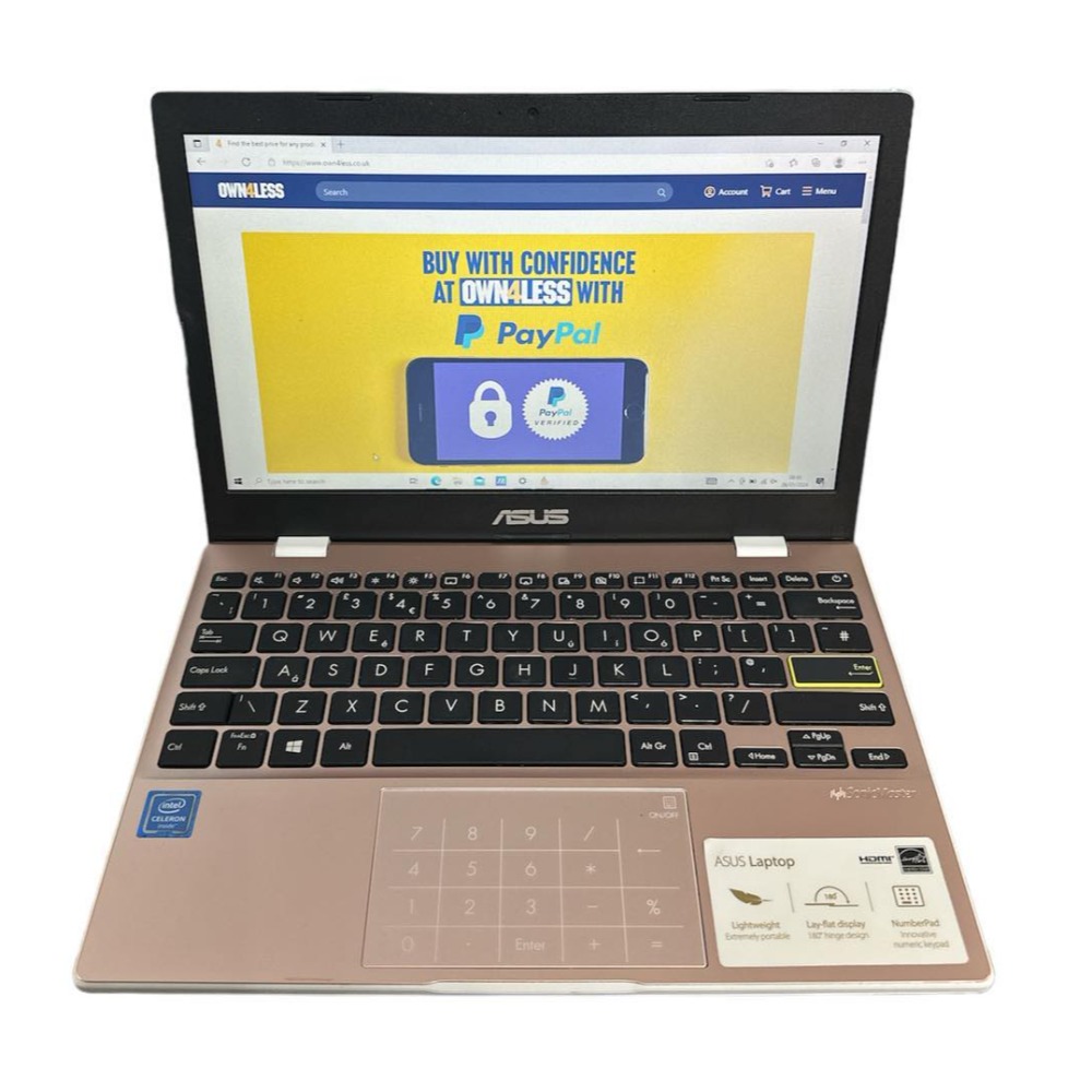 Used Asus E210M Pink Laptop - Own4Less
